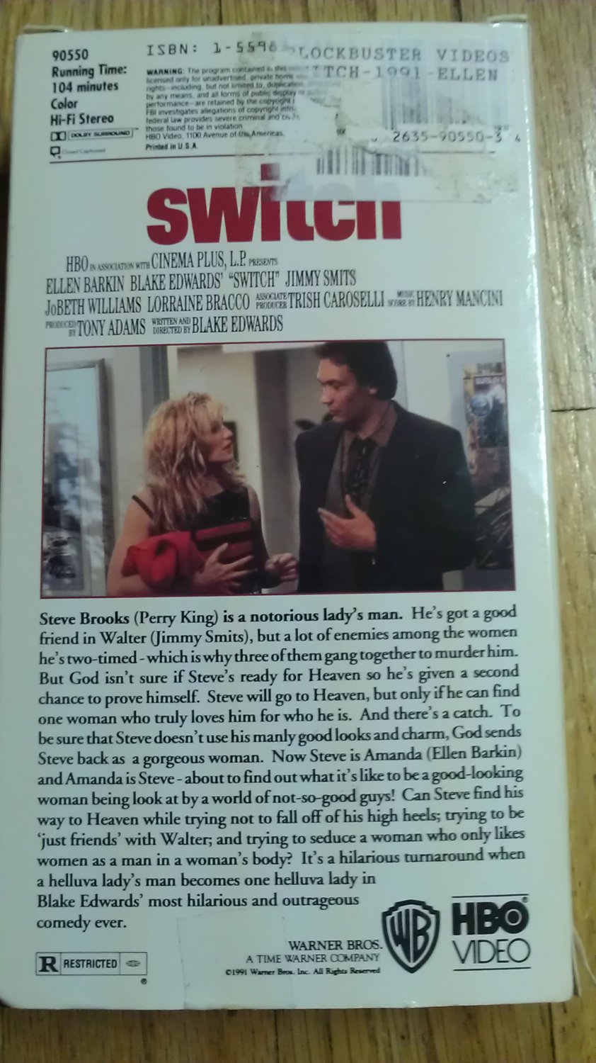 Switch [ vhs ] ( 1991 release )