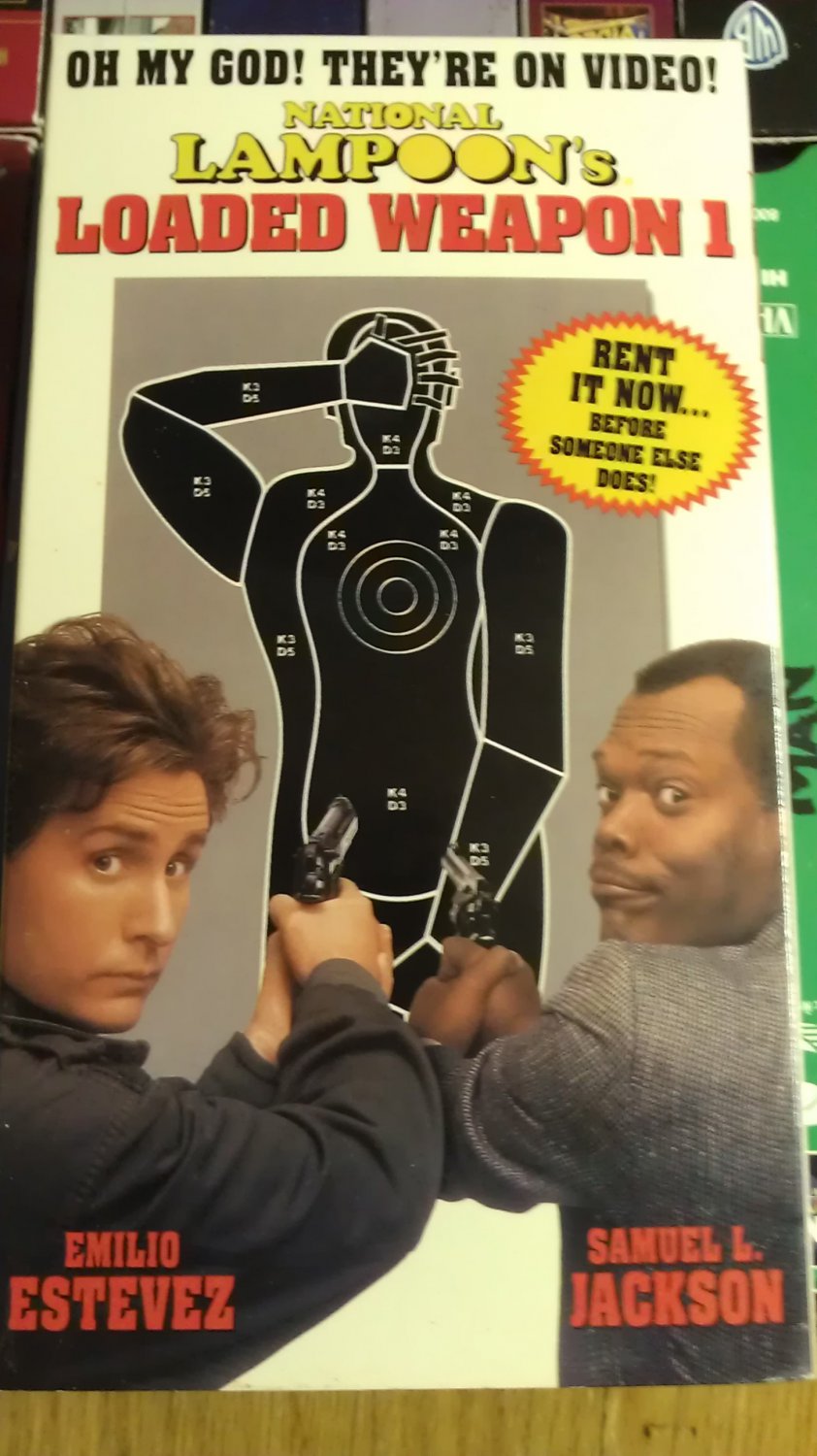 National Lampoons loaded weapon 1 [ vhs ]