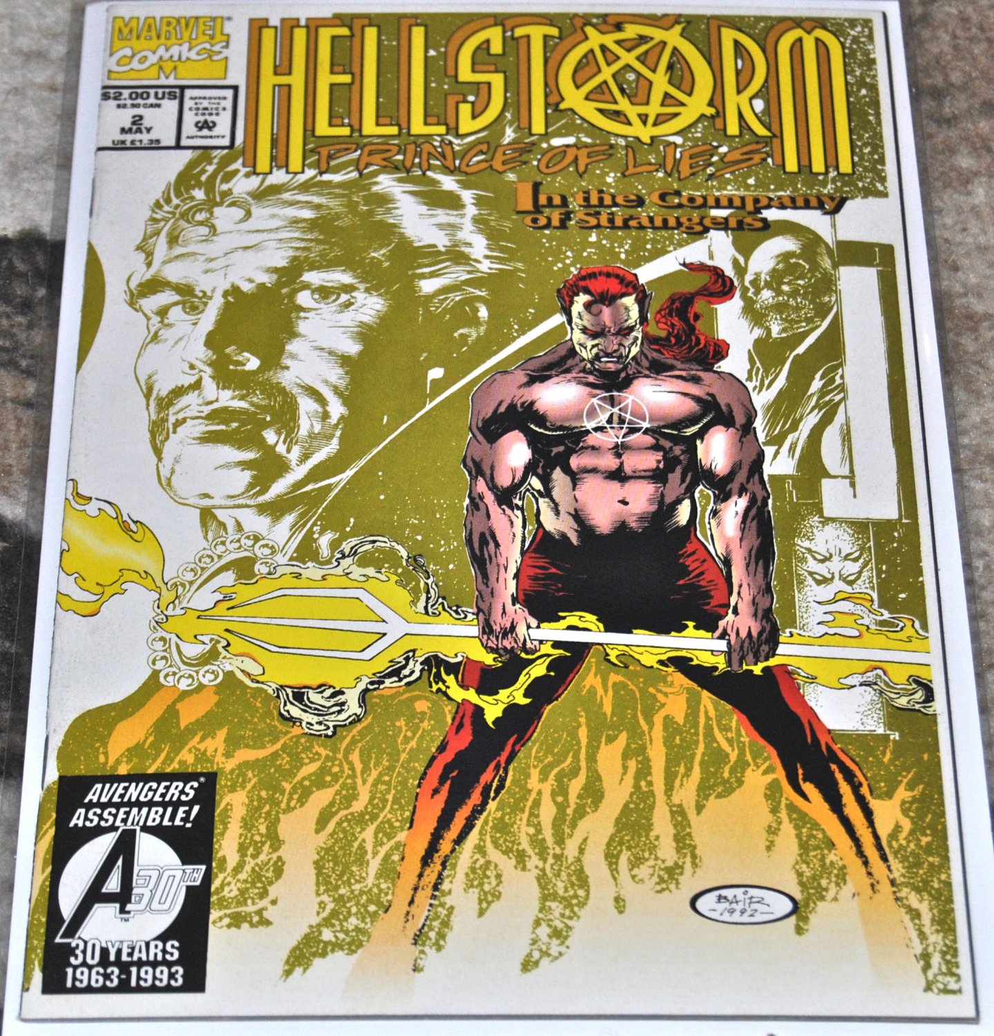 Hellstorm: Prince of Lies LOT #'s 1, 2, 3, 4, 5 1993 1rst Prints VF+ ...