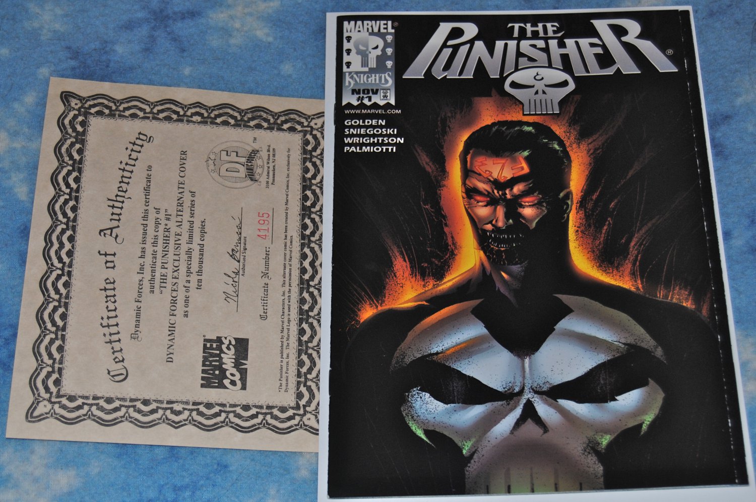 The Punisher #1 [Dynamic Forces Exclusive Cover] 1998 1rst Print NM ...