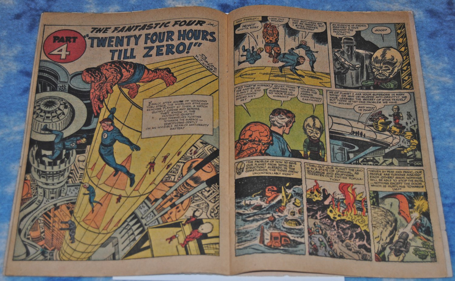 Fantastic Four 7 1962 1961 Series Fair Condition