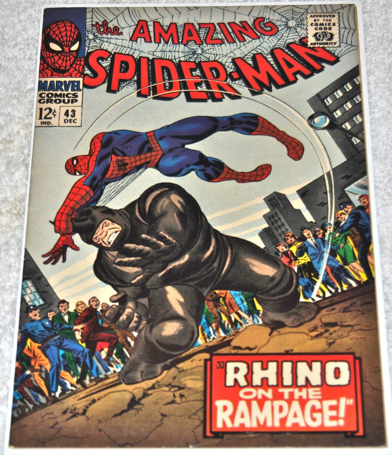 Amazing Spider-Man #43 1966 (1963 Series) in Fine Condition
