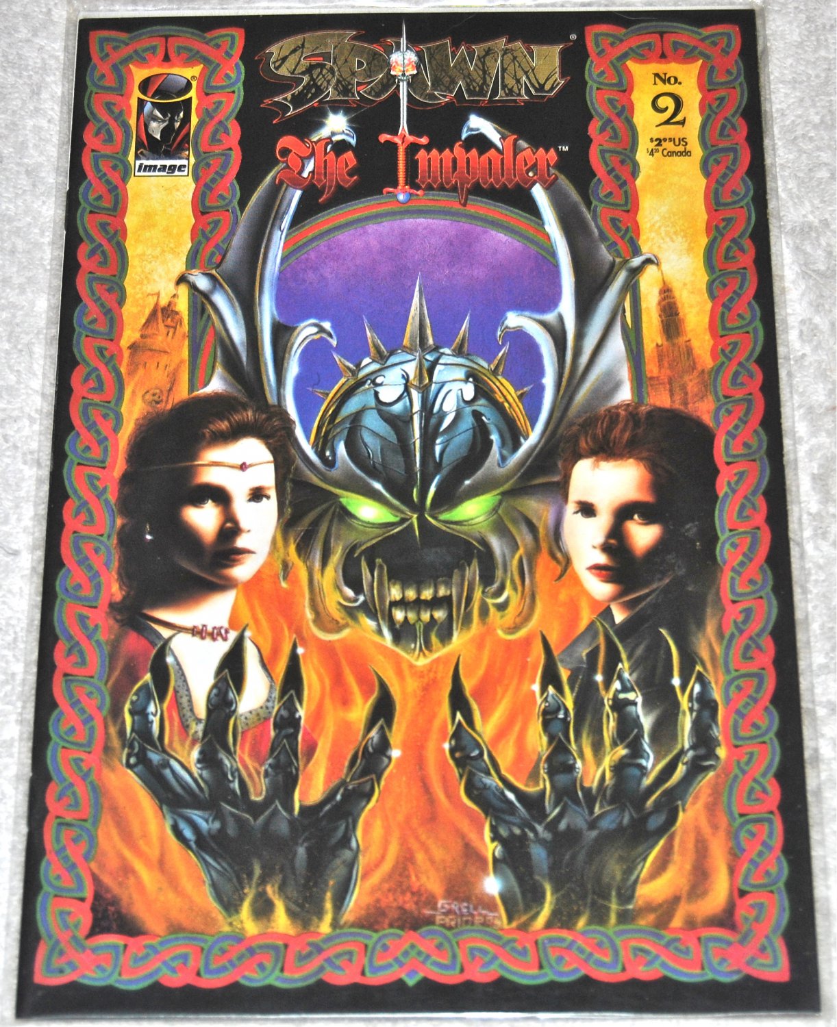 Spawn the Impaler Lot #'s 1, 2, 3 1996 Mike Grell Limited Series in NM ...