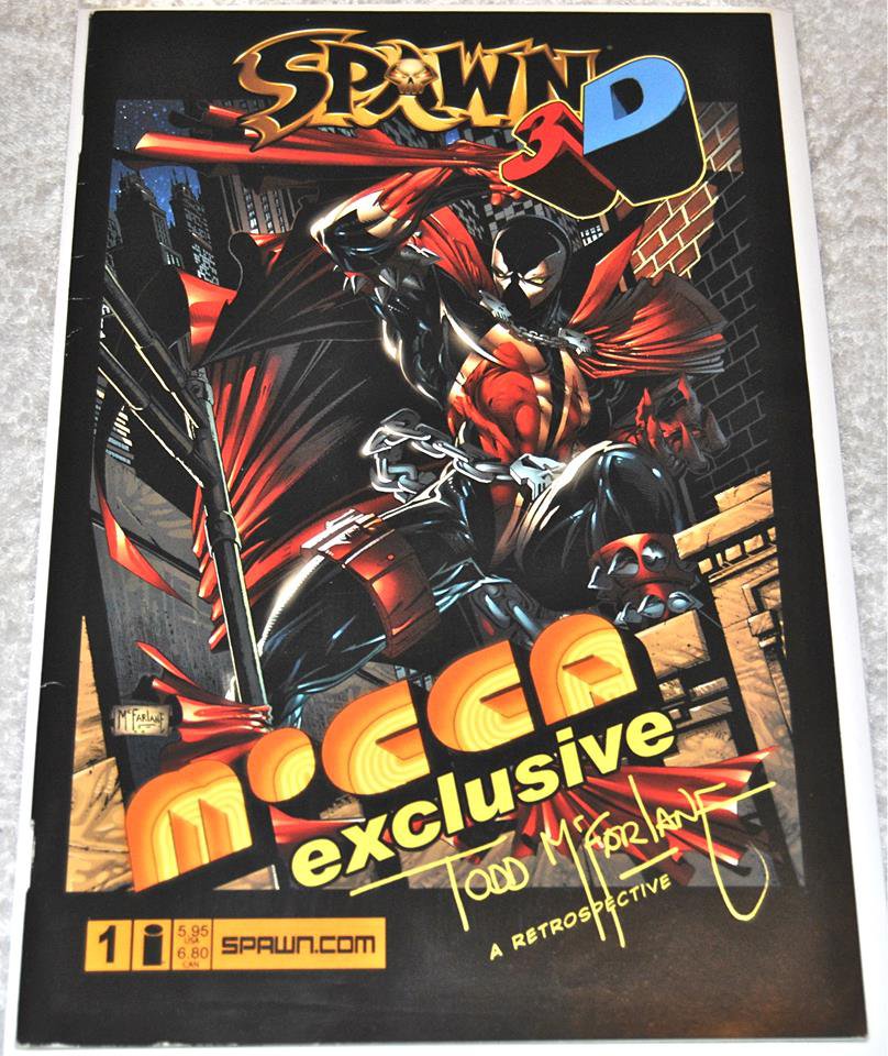 Spawn #1 in 3D Comic MOCCA Exclusive (Limited Edition Museum ...