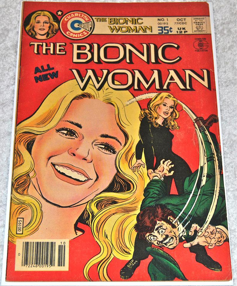 Bionic Woman #1 1977 Charlton Series