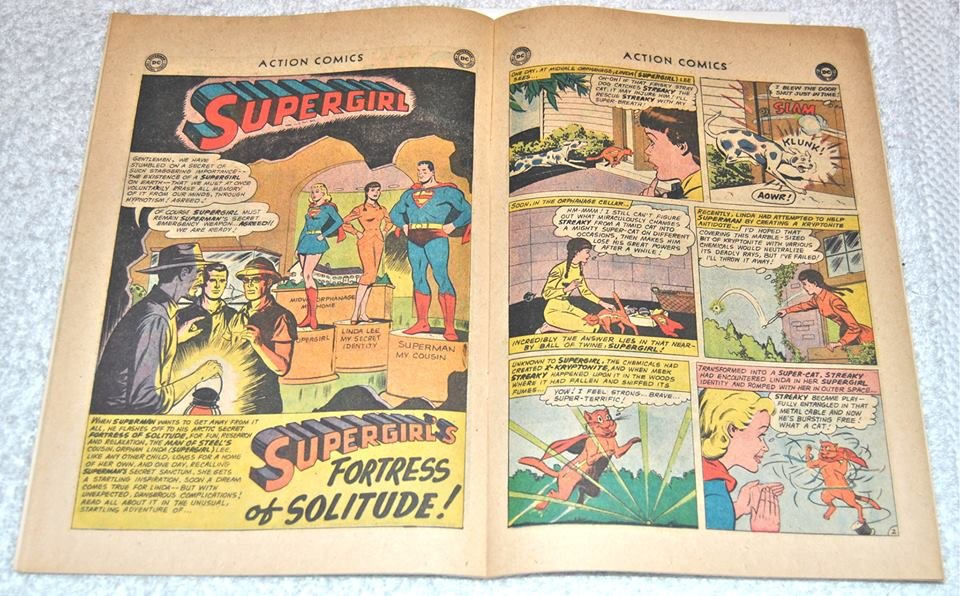 Action Comics #271 1960 (1938 Series) Supergirl's Fortress of Solitude