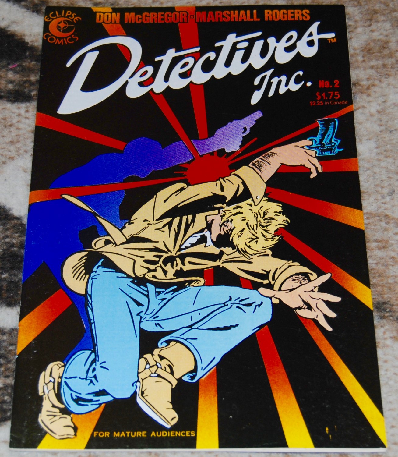 Detectives Inc. Eclipse Comics Three-Issue lot 1985 Limited Series