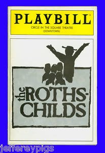 Playbill + The Rothschilds + Mike Burstyn , David Cantor , Leslie Ellis