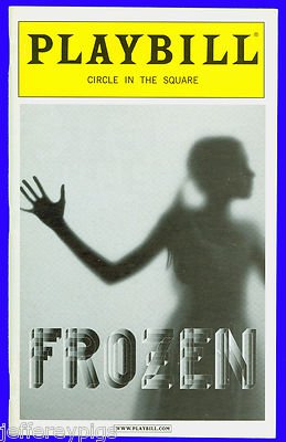 Playbill + Frozen + Brían F. O'Byrne , Swoosie Kurtz , Laila Robins