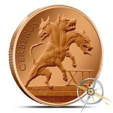 Cerberus 1 oz Copper Round | The 12 Labors of Hercules
