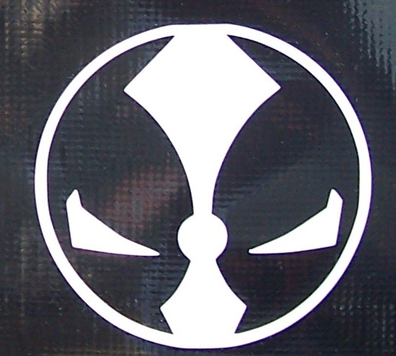 Spawn logo sticker