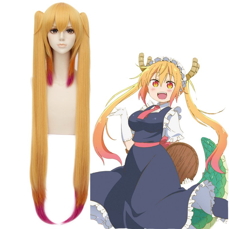 Kobayashi-san Chi no Maid Dragon Wig Tooru 105cm Cosplay Wig
