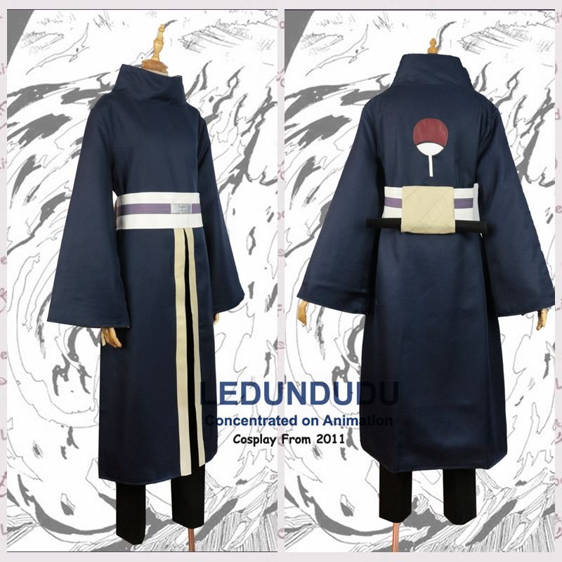 China Customized Naruto Cosplay Clothes Uchiha Obito Uniform Cosplay ...