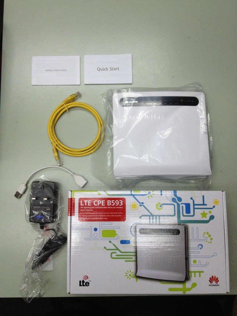 4G LTE Sim card router/wifi share Huawei B593-S22 + Free 4 in 1 sim adapter