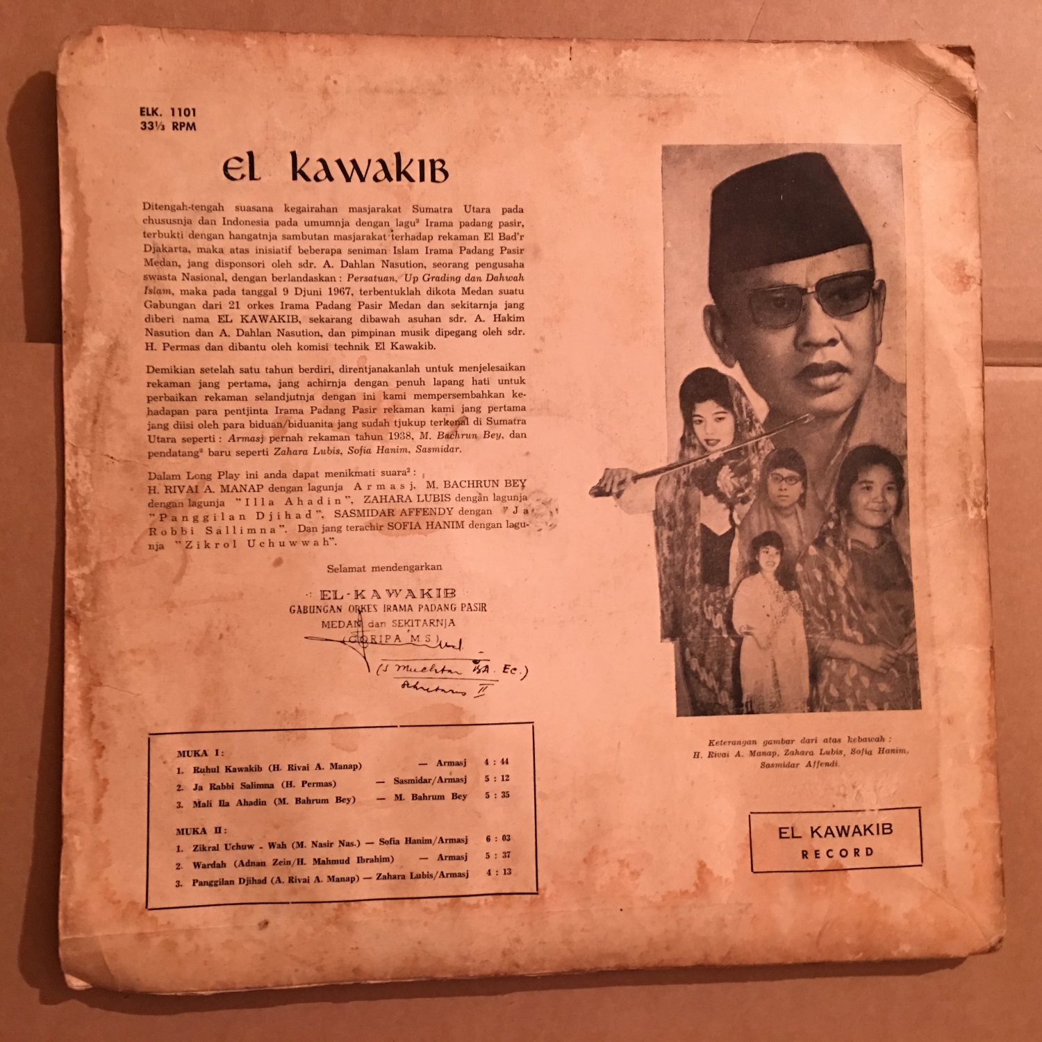 EL KAWAKIB LP same INDONESIA GAMBUS mp3 LISTEN
