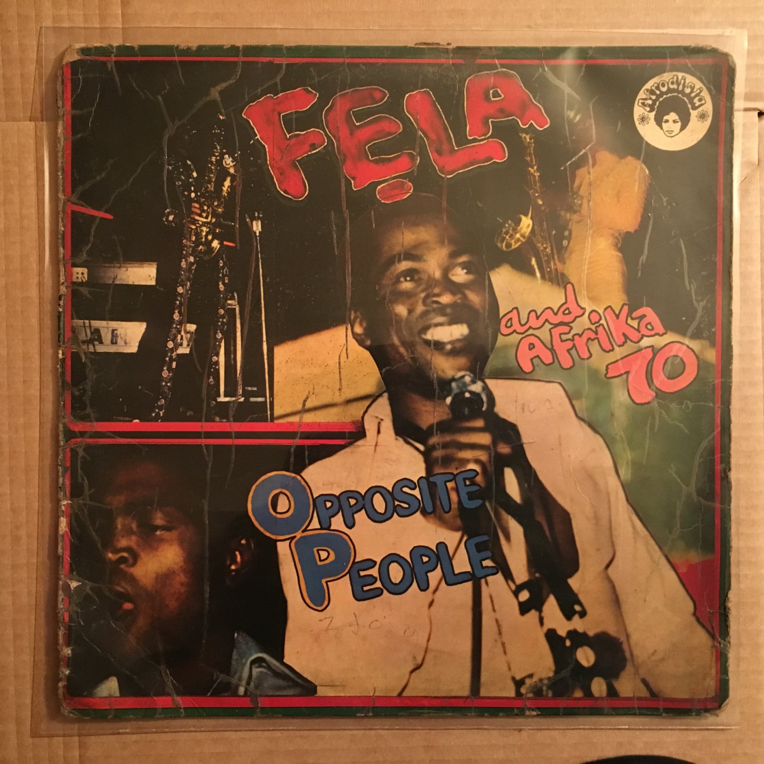 FELA & AFRIKA 70 LP opposite people AFRO BEAT NIGERIA mp3 LISTEN