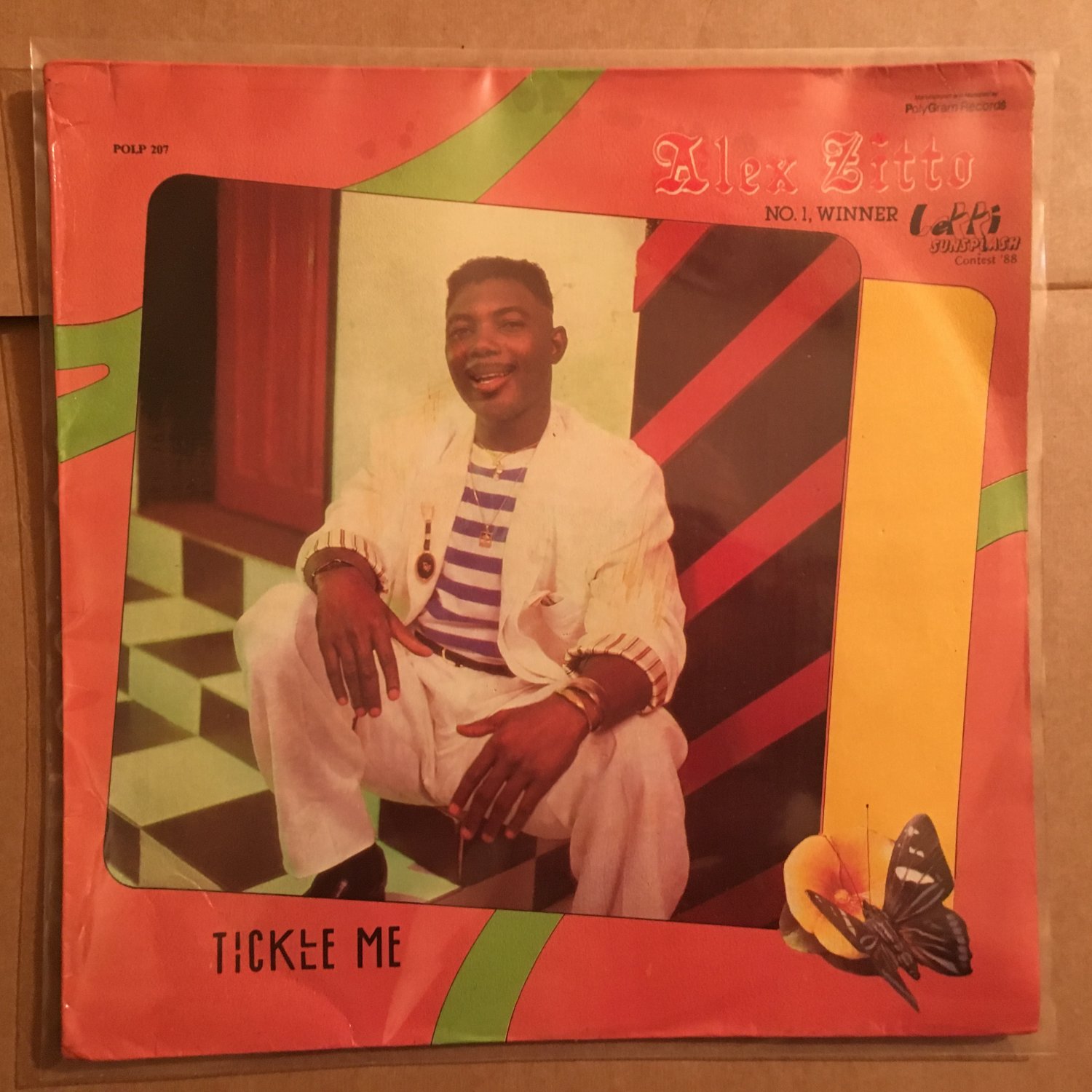 ALEX ZITTO LP tickle me NIGERIA AFRO DISCO REGGAE MODERN SOUL mp3 LISTEN