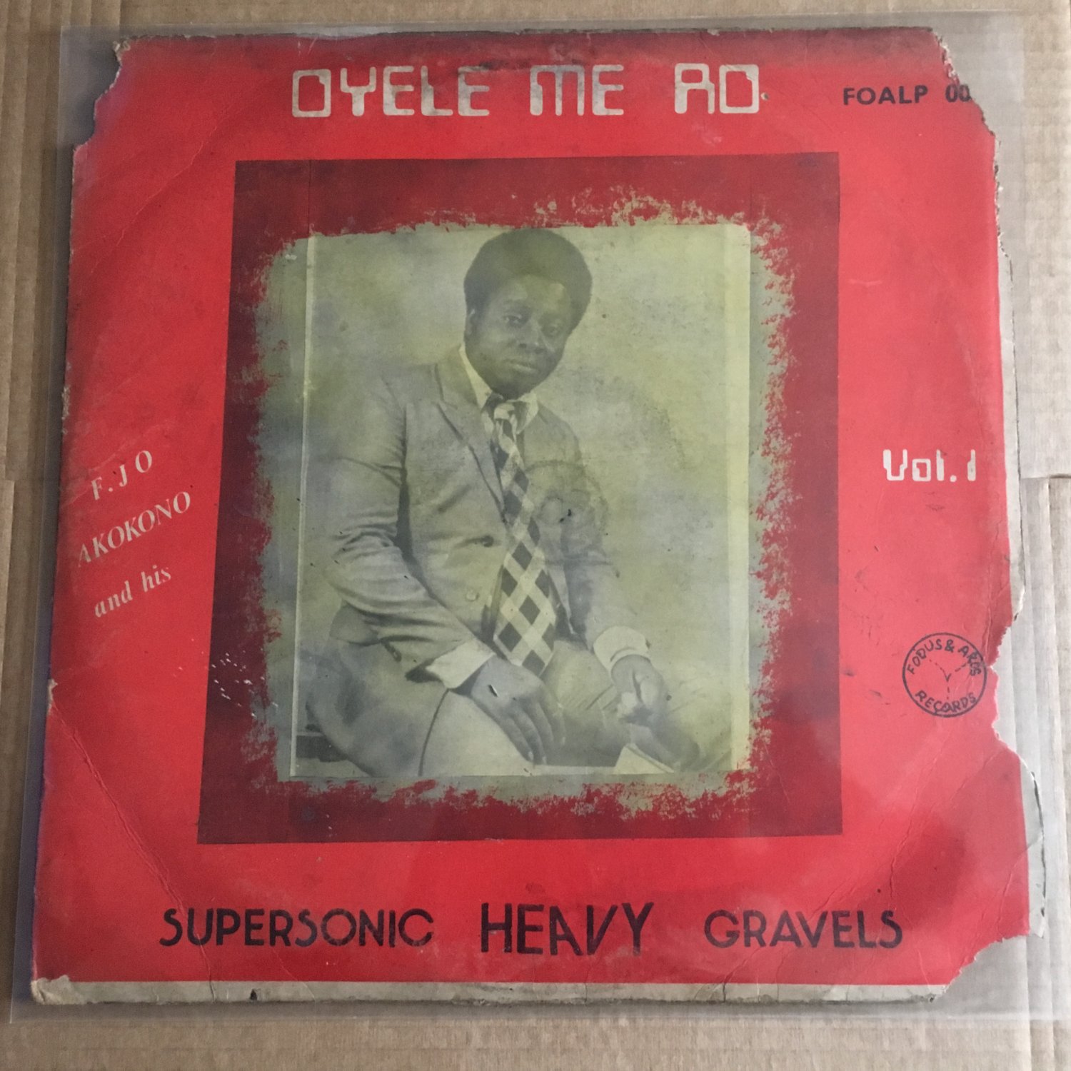 AKOKONO & SUPERSONIC HEAVY GRAVELS LP same NIGERIA FUNKY HIGHLIFE mp3