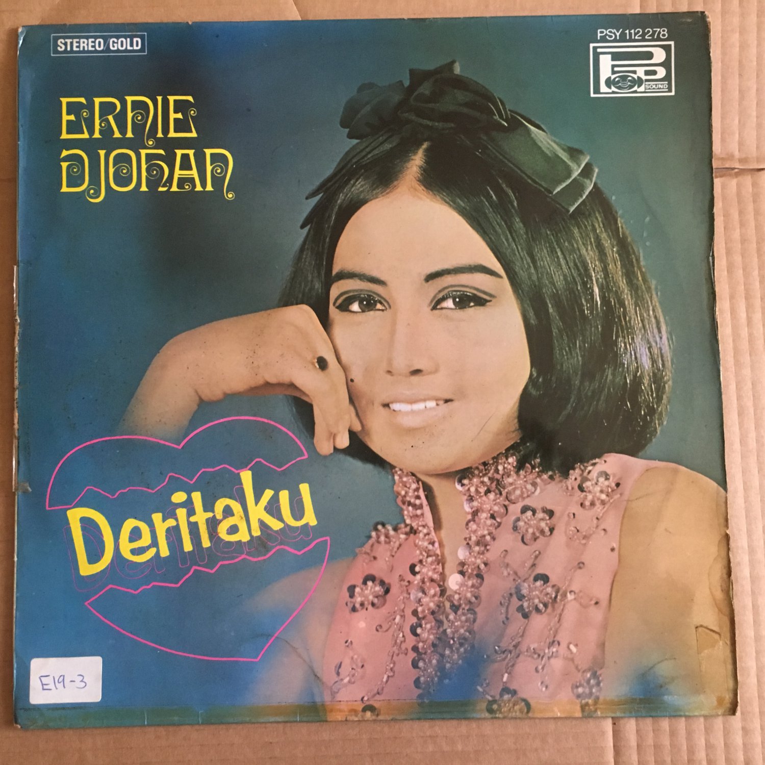 ERNIE DJOHAN LP deritaku INDONESIA GARAGE