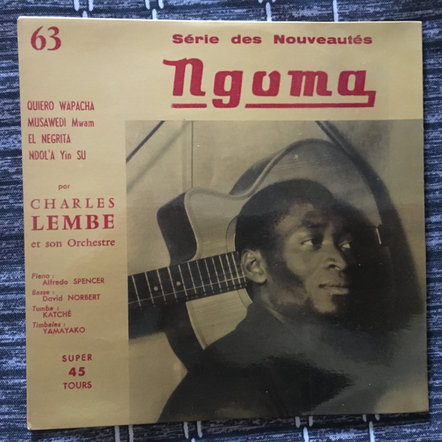 CHARLES LEMBE & SON ORCHESTRE 45 quiero RARE NGOMA PACHANGA LATIN 60s ...