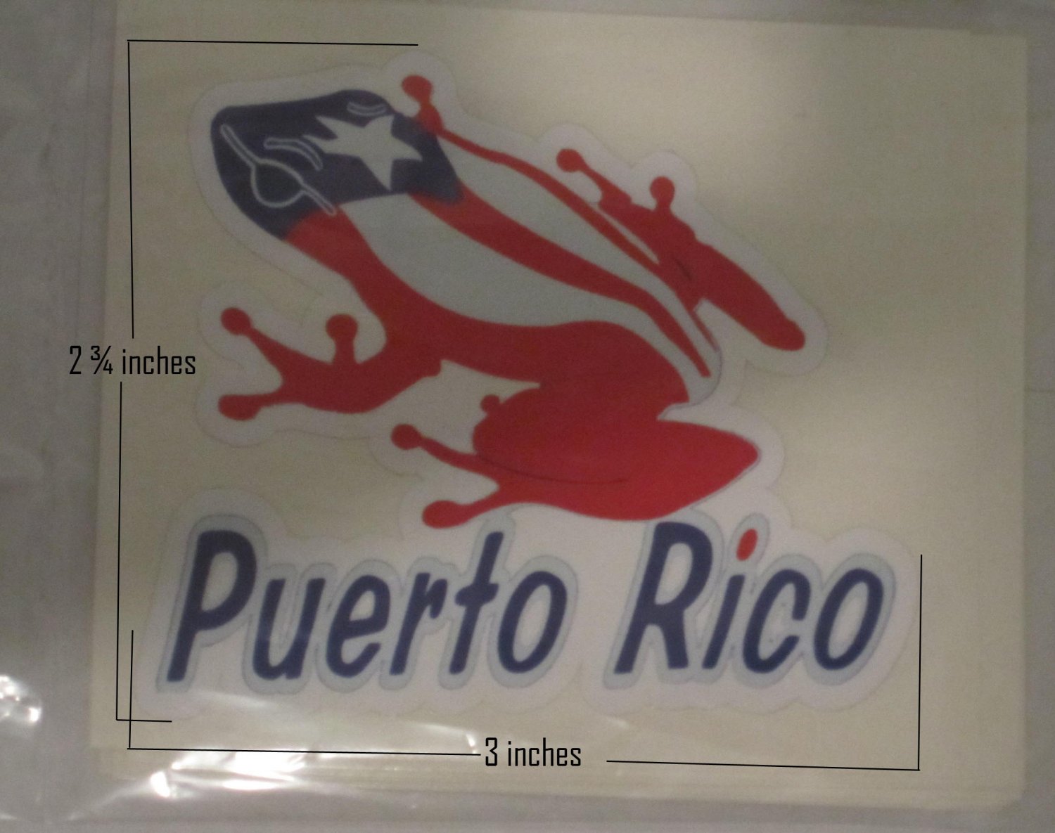 Puerto Rico Coqui vinyl decal/sticker