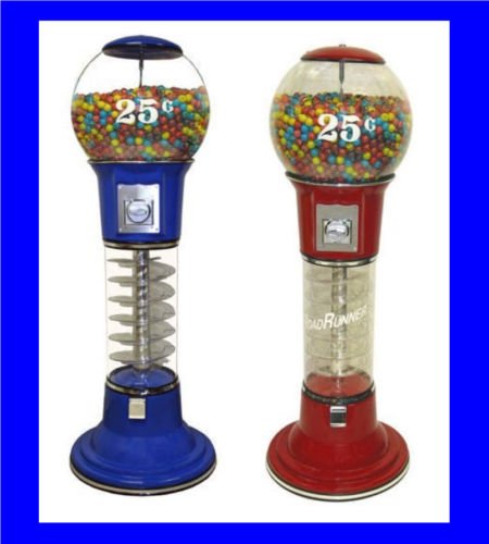1 - Century Spiral Gumball Vending Machine "ROADRUNNER"