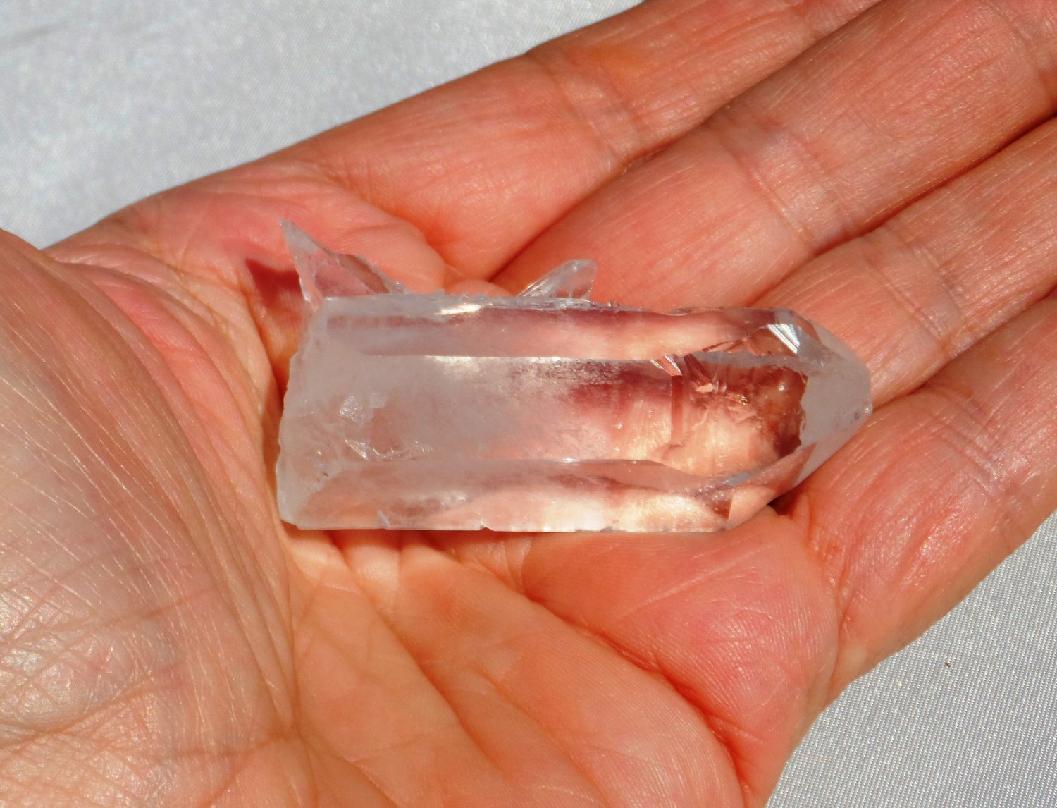 Barnacle Bridge Quartz Crystal Point, Arkansas, C20