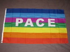 Rainbow Pace Flag 3x5 feet Italian Peace Italy Italia banner new