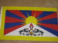 Tibet Flag 3x5 feet Tibetan Dalai Lama banner new