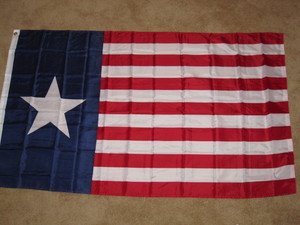Texas Navy Flag 3x5 feet Texan Revolution 1838-1846 Naval Jack