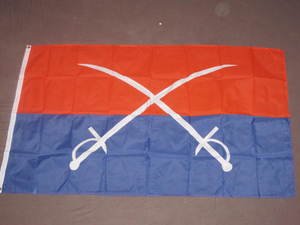 General Custer Flag 3x5 feet George battle 7th Cavalry