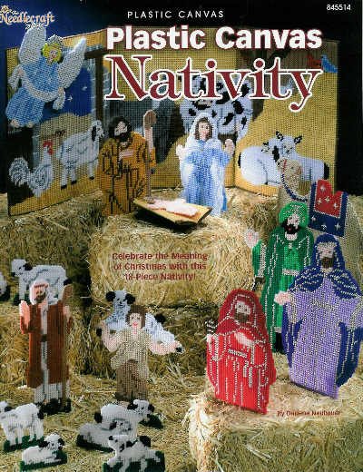 Plastic Canvas NATIVITY * 18 * Beautiful Pieces Patterns