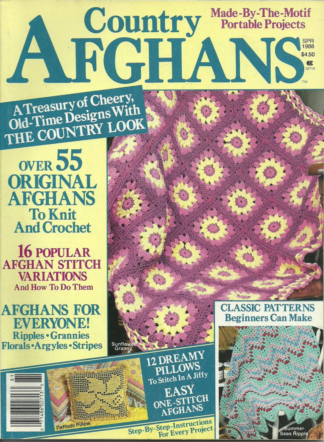 *Country Afghans - 55 Original Designs to Knit and Crochet