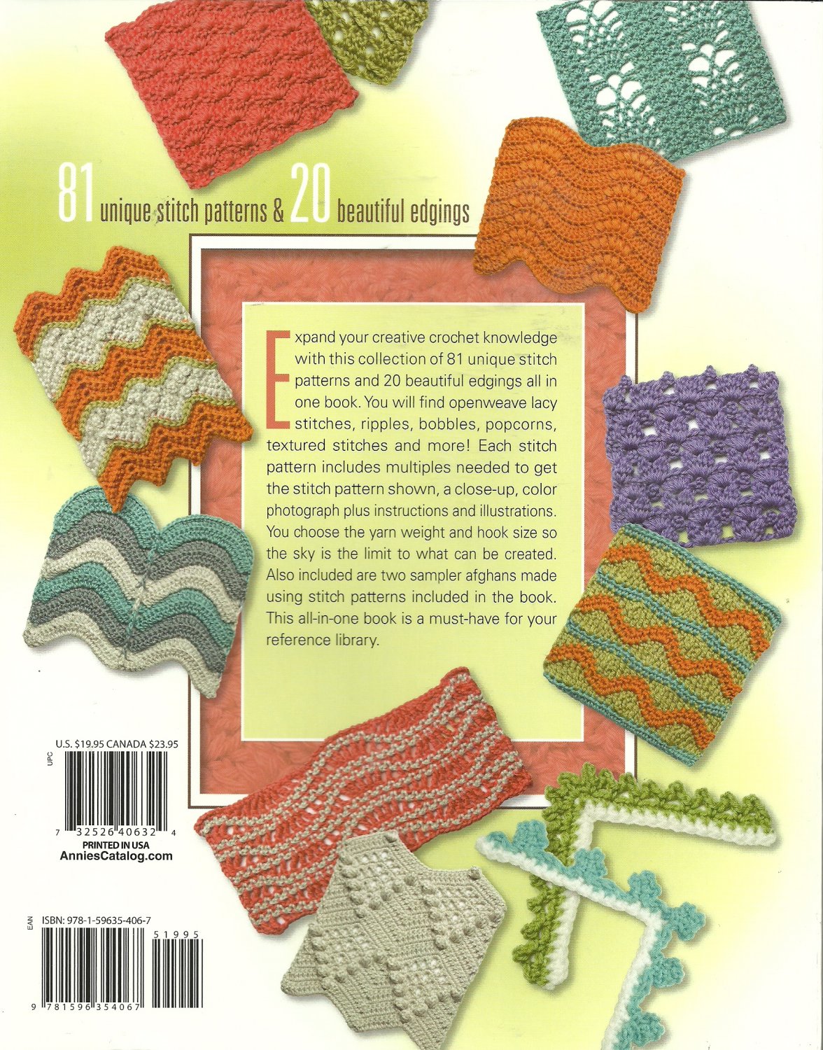 Annie's Crochet - 101 Crochet Stitch Patterns & Edgings