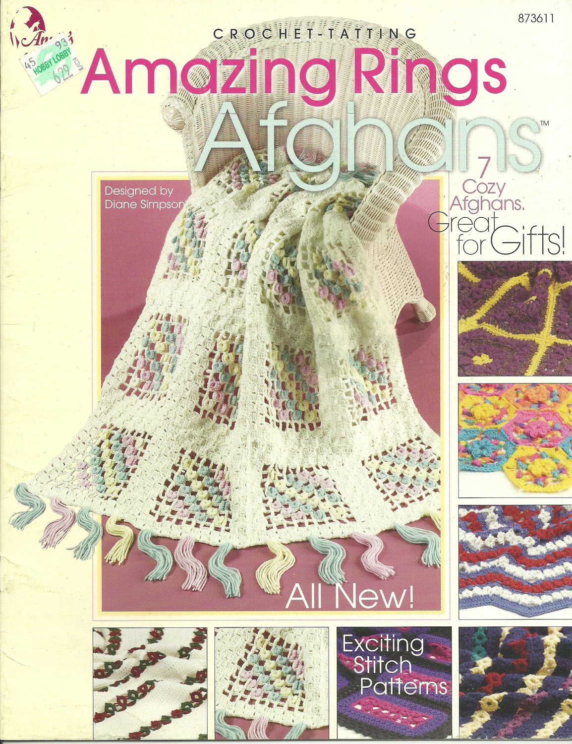 Amazing Rings Afghans - Crochet-Tatting - by Annie's Attic