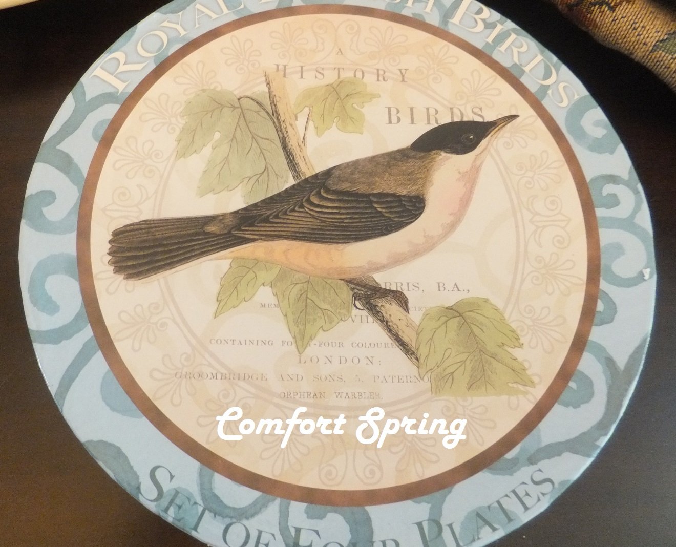 Vintage Collectible Set of 4 British Birds Prima Donna Salad Plates in ...