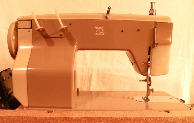 Restored Vintage Nelco Zigzag Sewing Machine - made in Japan