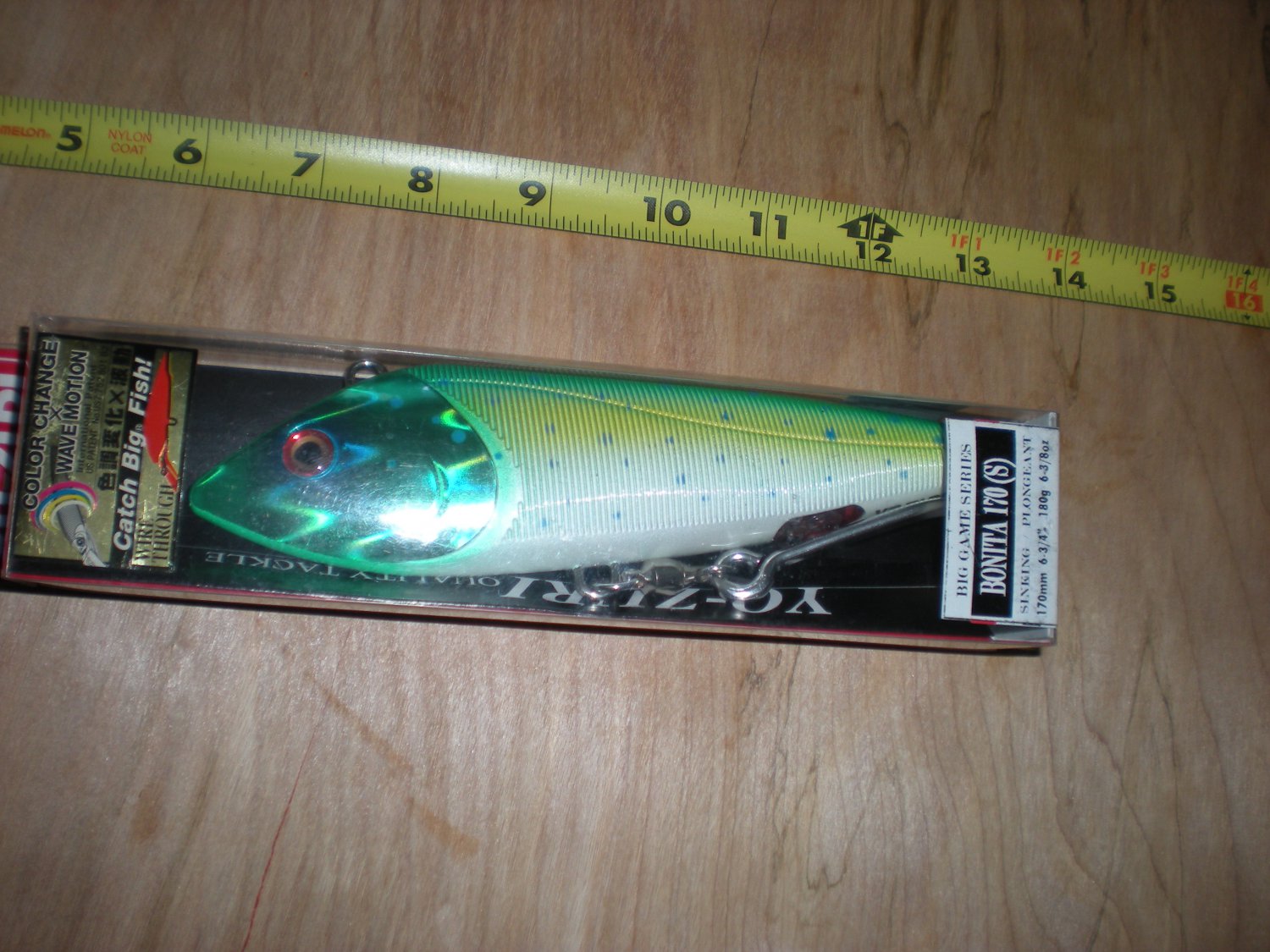 Yo-zuri Sashimi Bonita, 170mm Dorado, R1157-CDR, Tuna,Wahoo,Marlin,Big ...
