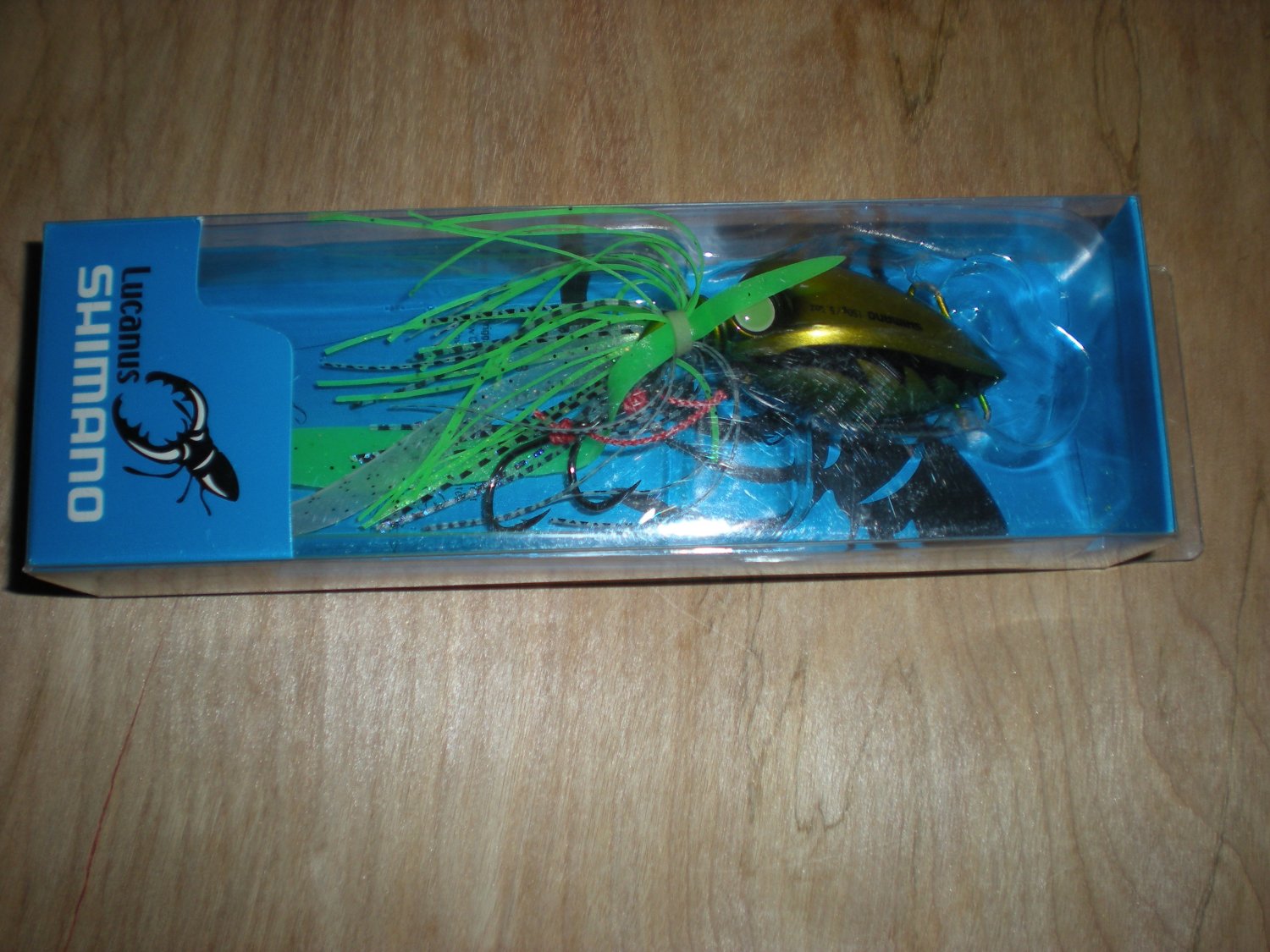 (1) Shimano Lucanus Octopus Jigs, 150 gram, Green/gold, Deep drop ...