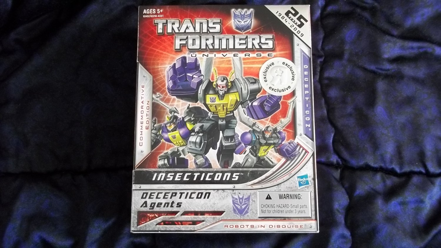 Hasbro Transformers Universe 25th Anniversary Reissue Insecticons MISB