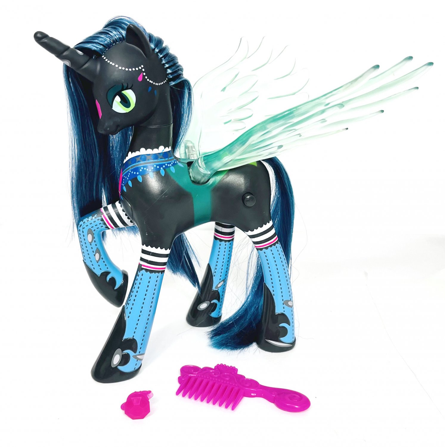 My Little Pony MLP G4 talking light up Queen Chrysalis