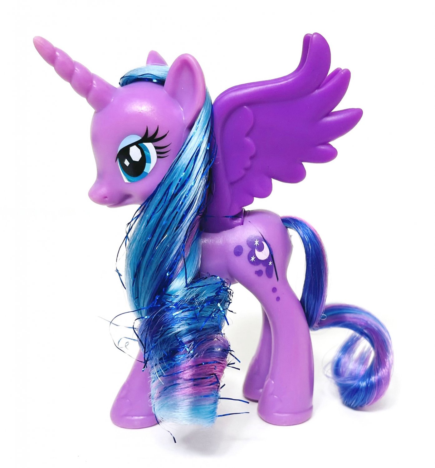 My Little Pony MLP G4 Princess Luna Crystal Empire tinsel hair