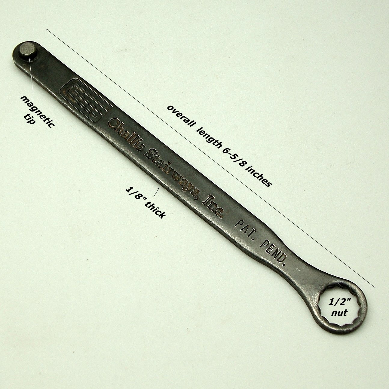 Challis Stairways, Stair Rail Bolt Wrench