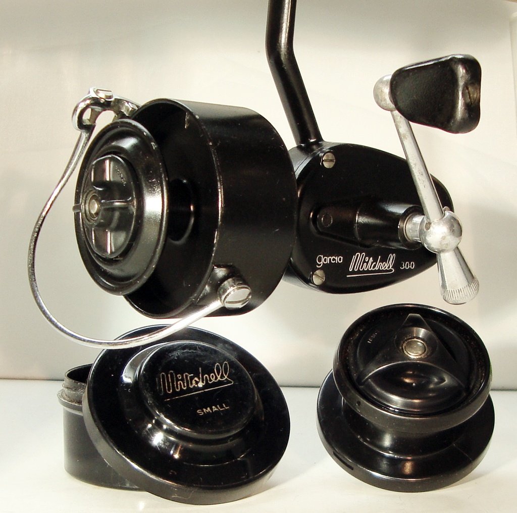 Garcia Mitchell Fishing Reel, 300 #7313773,Large and Small Spool ...