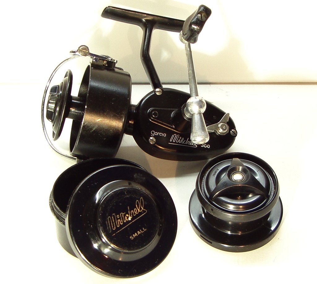 Garcia Mitchell Fishing Reel, 300 #7313773,Large and Small Spool ...