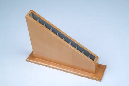 Montessori Stand for Long Red Rods or Number Rods