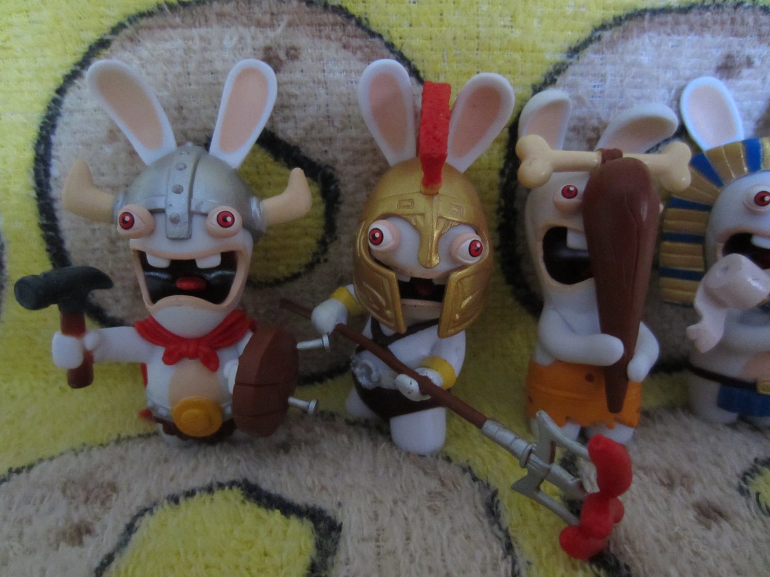 Rayman Raving Rabbids Figure Lot