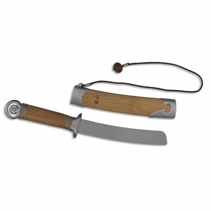 CAS Hanwei-Shaolin Small Jie Dao-Shaolin Monk Style Fixed Blade Knife ...