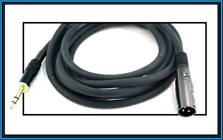 TRS(1/4) XLR Male Mixer,Recording Studio Cable 1.5 Ft