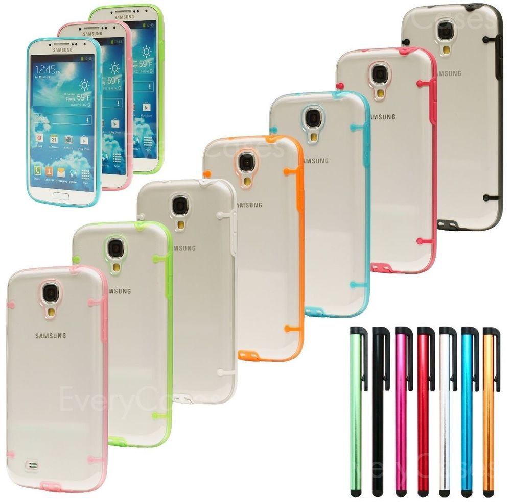 Luminous Ultra-thin Clear Transparent Cover Case for Samsung Galaxy S4 ...